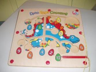 Magnetic Dino Eggs Counting