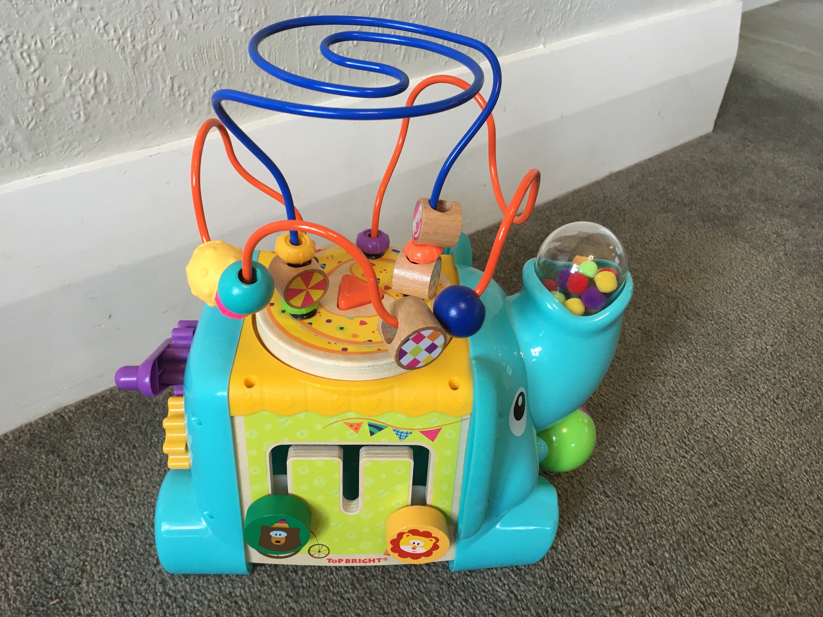 Top Bright 5 in 1 Elephant Activity Cube